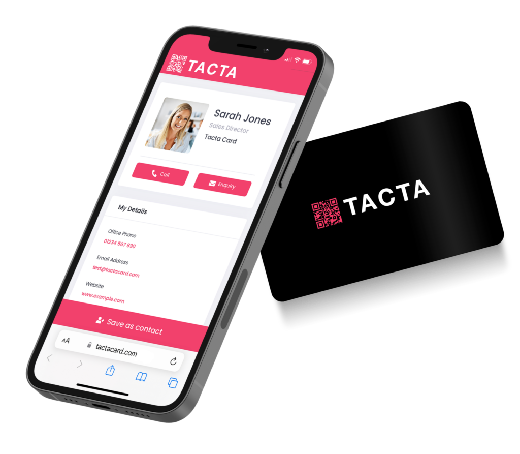 Tacta Card | The Future of Business Cards | NFC Business Cards