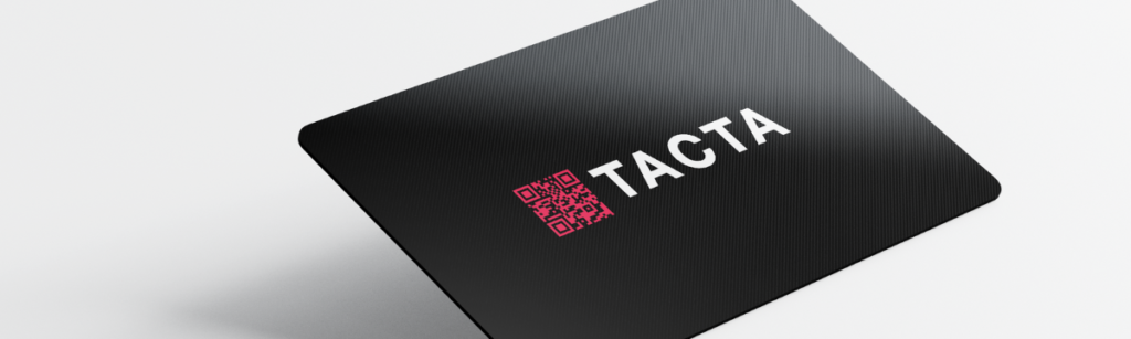 The Future of Business Cards: Tacta NFC Business Cards - Tacta Card